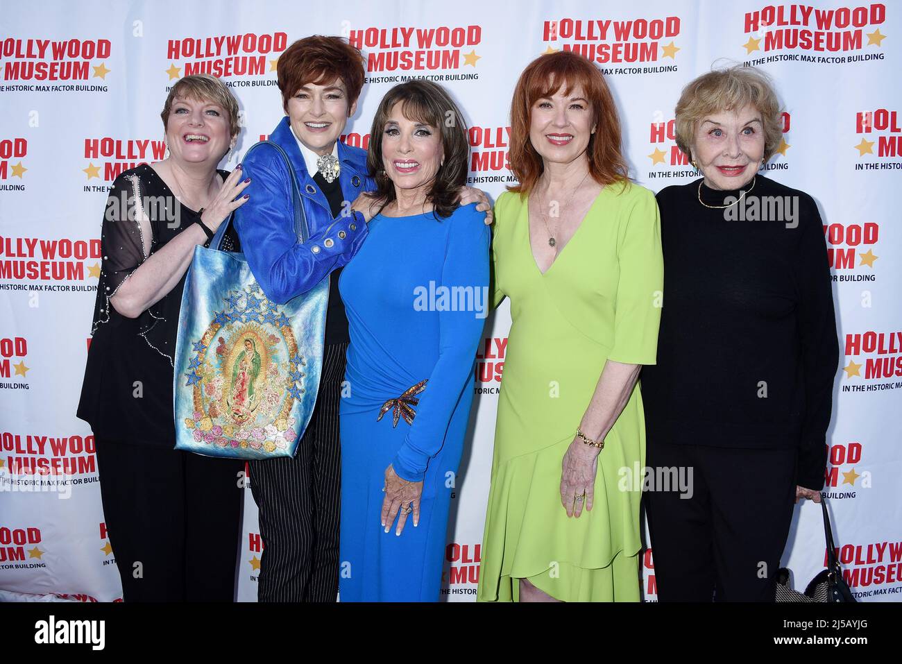 Los Angeles, USA. 21st Apr, 2022. Alison Arngrim, Carolyn Hennesy, Kate ...