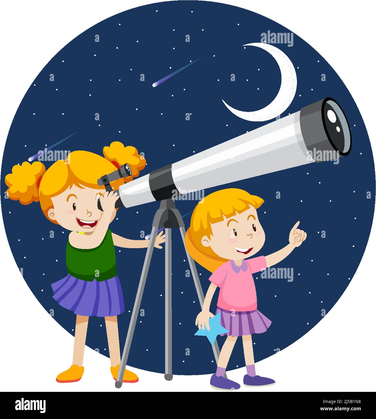 Galaxy girls Stock Vector Images - Alamy