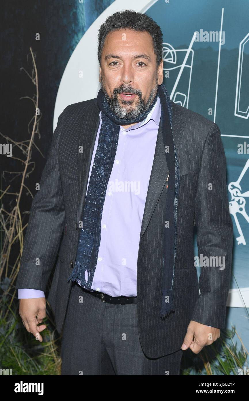 Felix Solis attends the Premiere of Ozark S4 presented by Netflix at Paris Theatre on April 21 ...