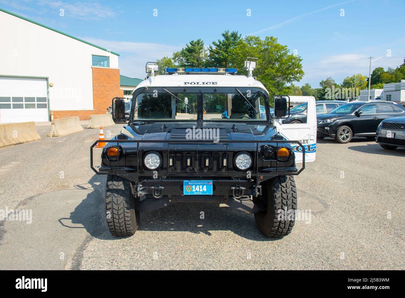 Hummer H1 Police Car