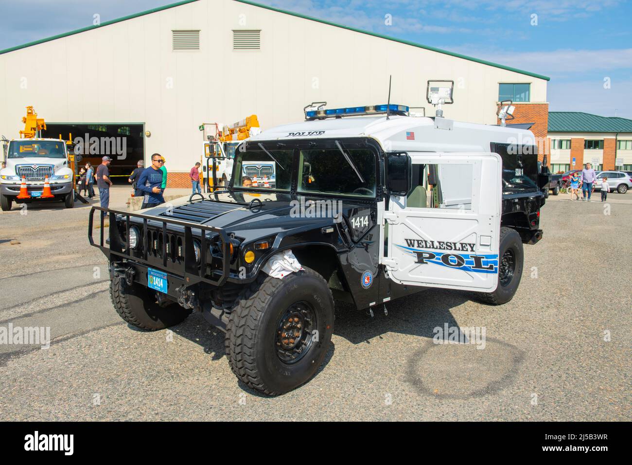 Hummer H1 Police Car