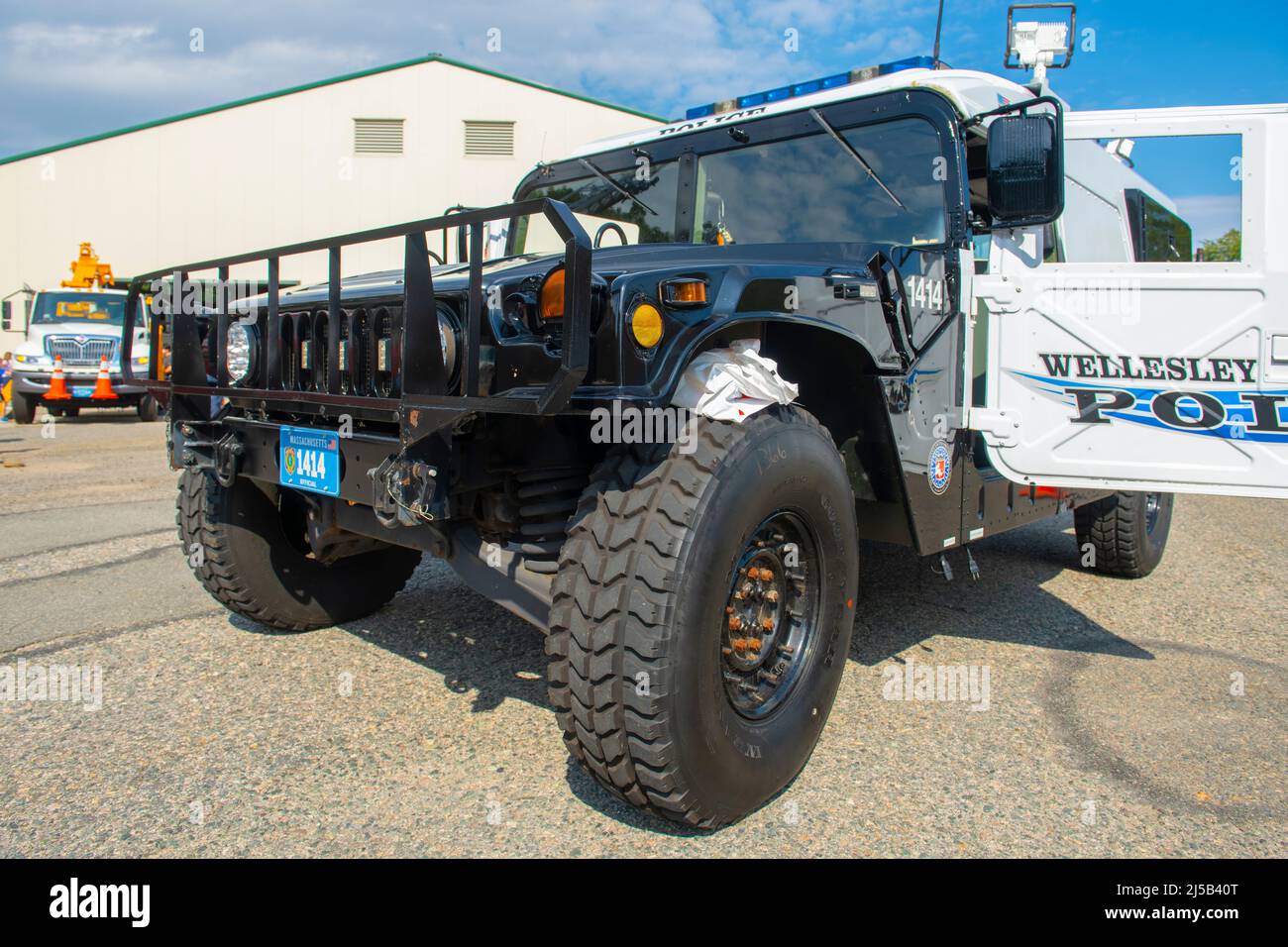 Hummer H1 Police Car