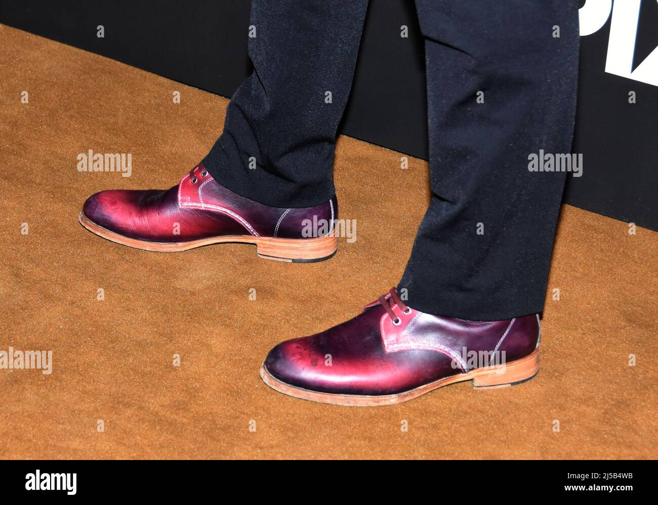 Los Angeles, California, USA 21st April 2022 Actor Jesse Kove, shoe detail, attends Epix ...