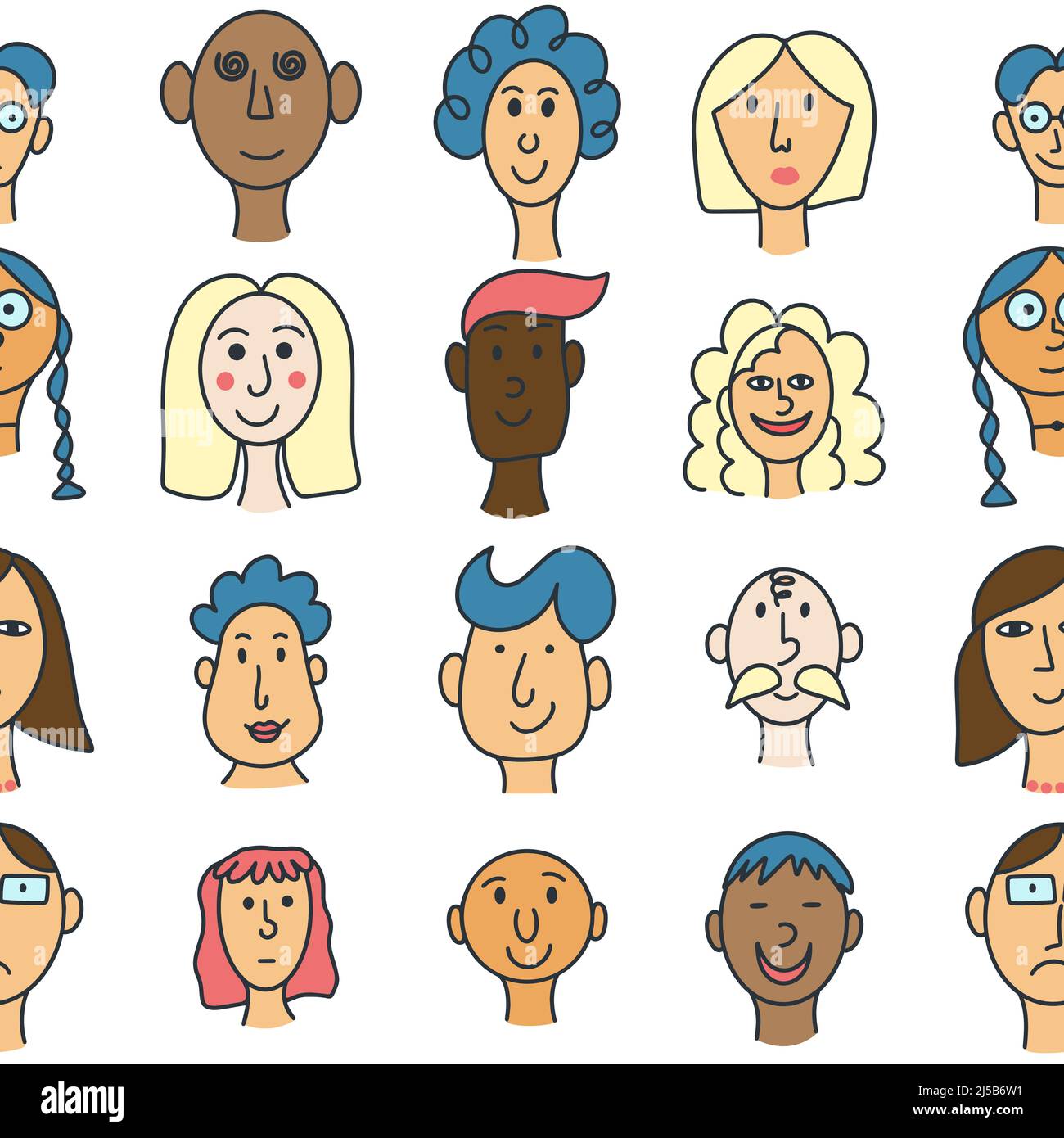 Races people Stock Vector Images - Alamy