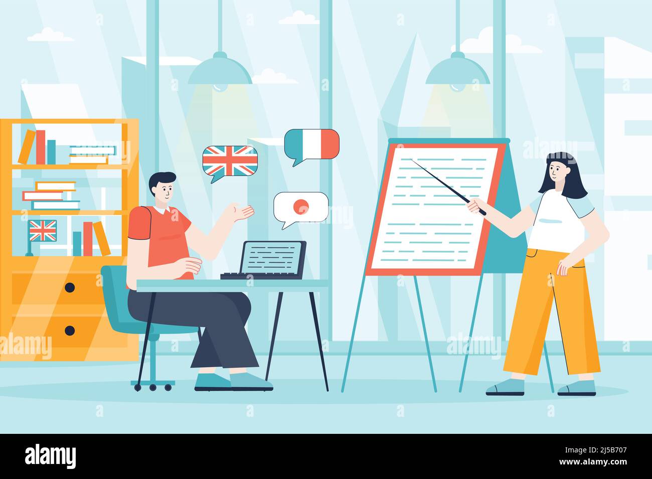 Man studying Stock Vector Images - Alamy