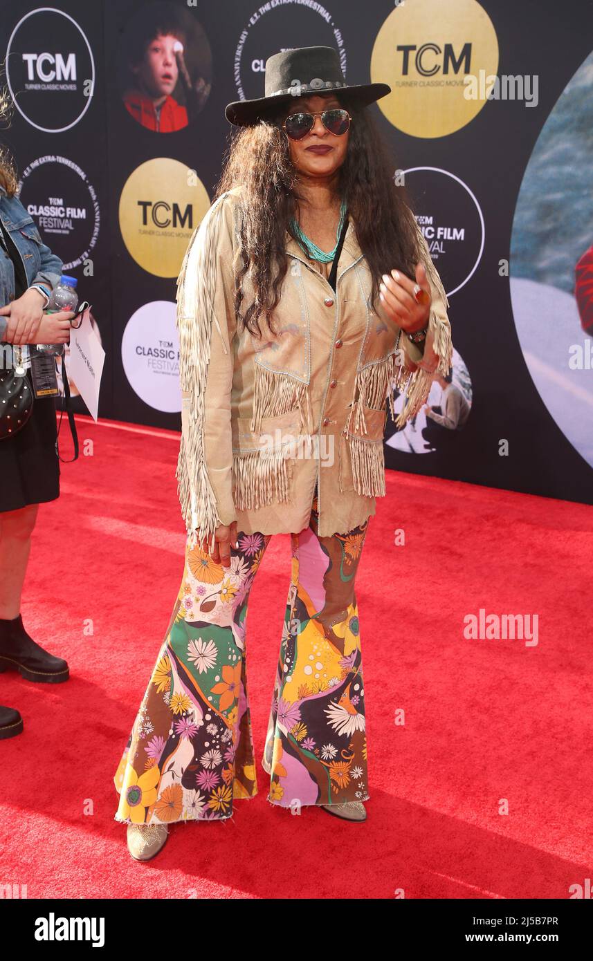 21 April 2022 - Hollywood, California - Pam Grier. 2022 TCM Classic ...