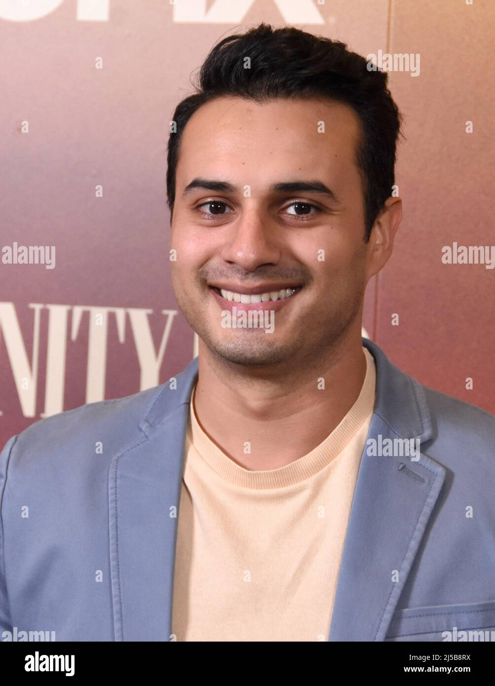 Los Angeles, California, USA 21st April 2022 Actor Guillermo Alonso ...