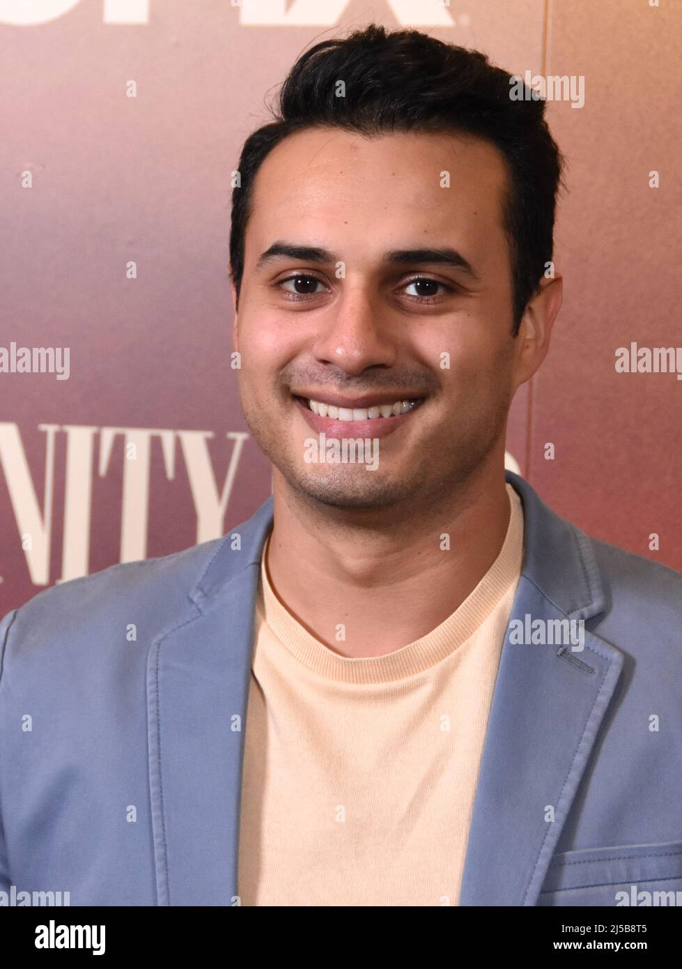 Los Angeles, California, USA 21st April 2022 Actor Guillermo Alonso ...