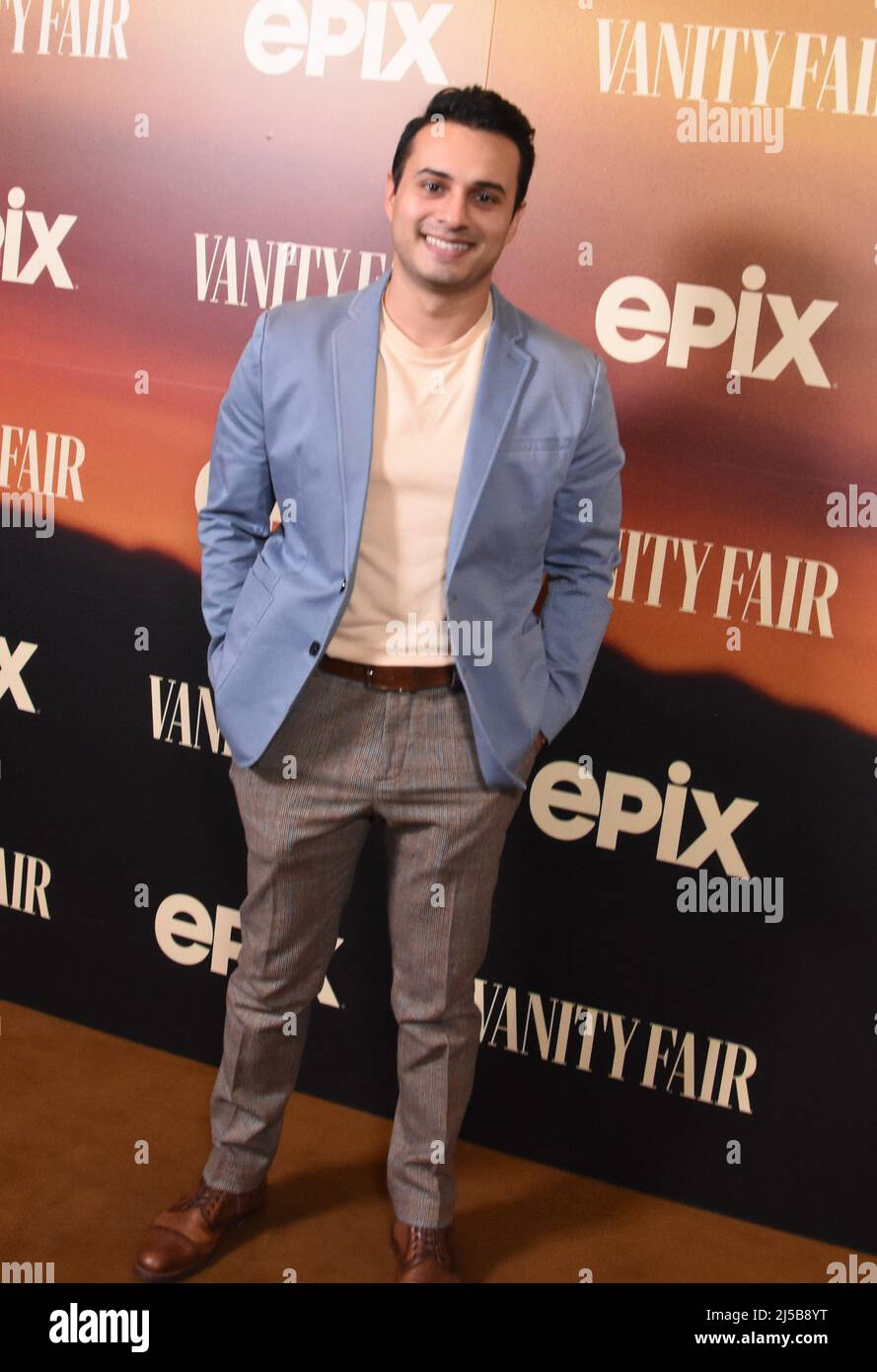 Los Angeles, California, USA 21st April 2022 Actor Guillermo Alonso attends Epix Presents The ...