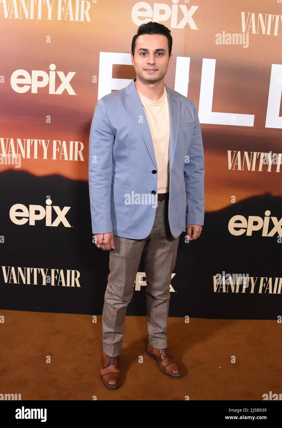 Los Angeles, California, USA 21st April 2022 Actor Guillermo Alonso ...