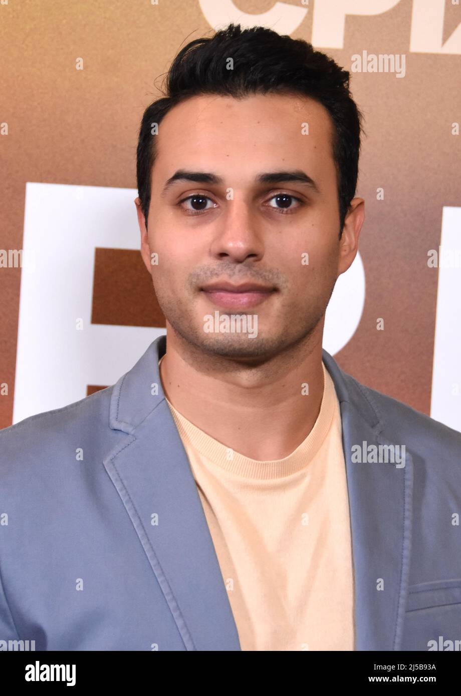 Los Angeles, California, USA 21st April 2022 Actor Guillermo Alonso ...