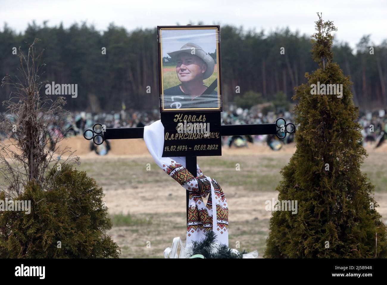 Non Exclusive: IRPIN, UKRAINE - APRIL 20, 2022 - The photo of ...