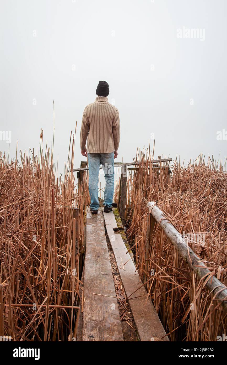 Catwalk man jeans hi-res stock photography and images - Alamy