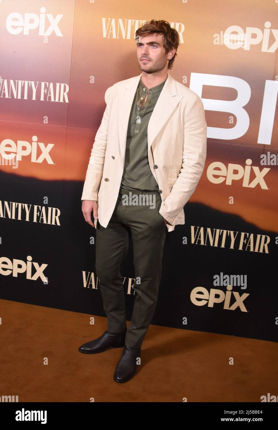 Los Angeles, California, USA 21st April 2022 Actor Alex Roe attends Epix Presents The Los ...