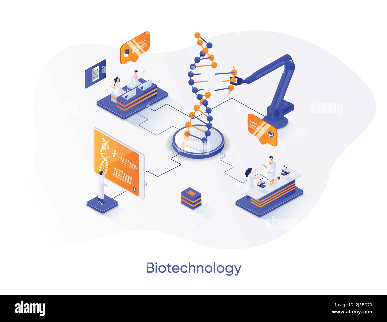 Genetic engineering dna Stock Vector Images - Alamy