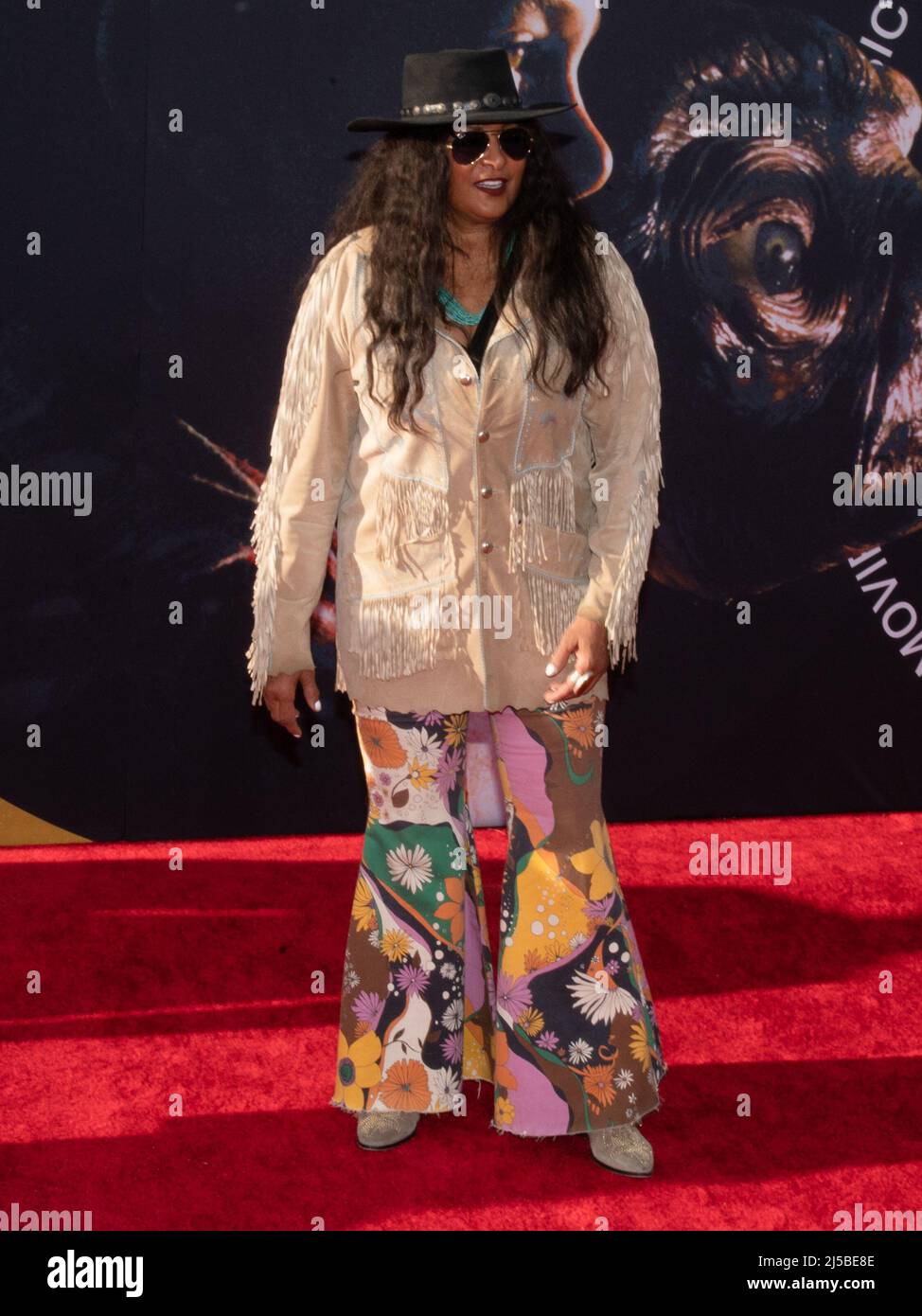 21 April 2022 - Los Angeles, California - Pam Grier. 2022 TCM Classic ...