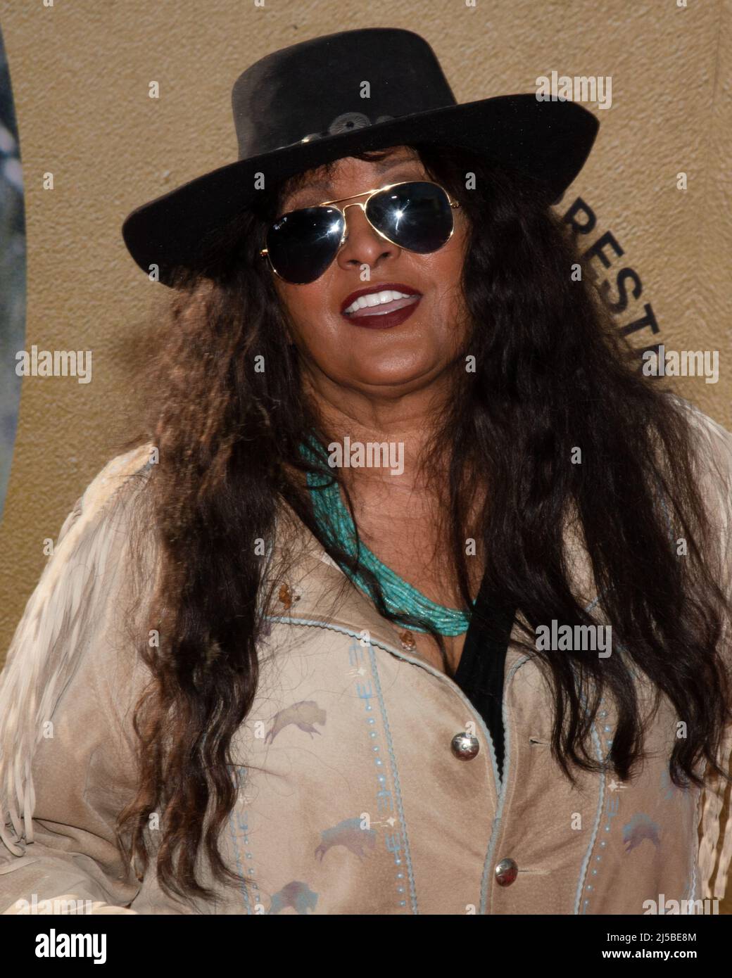 21 April 2022 - Los Angeles, California - Pam Grier. 2022 TCM Classic ...