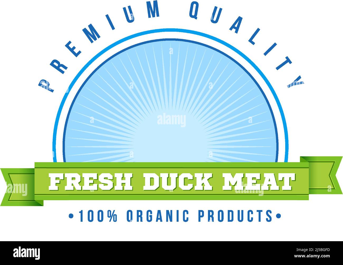 Logo design with blue sun illustration Stock Vector Image & Art - Alamy