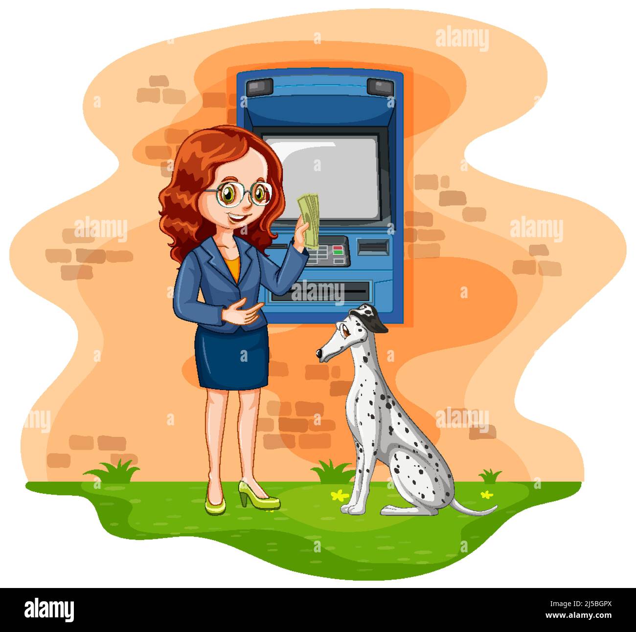 Withdraw funds Stock Vector Images - Alamy