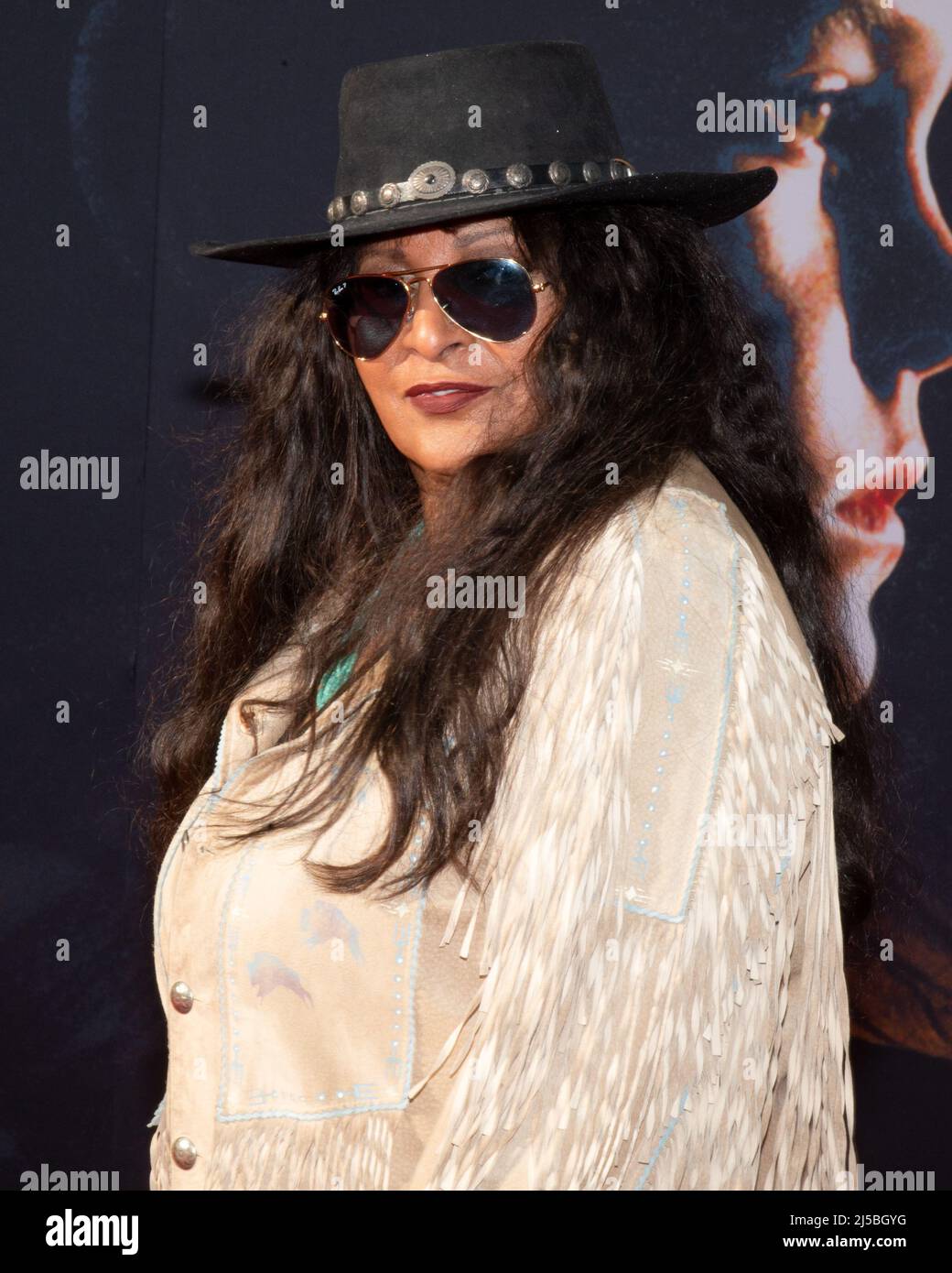 April 21, 2022, Hollywood, California, USA: Pam Grier attends the 2022 ...