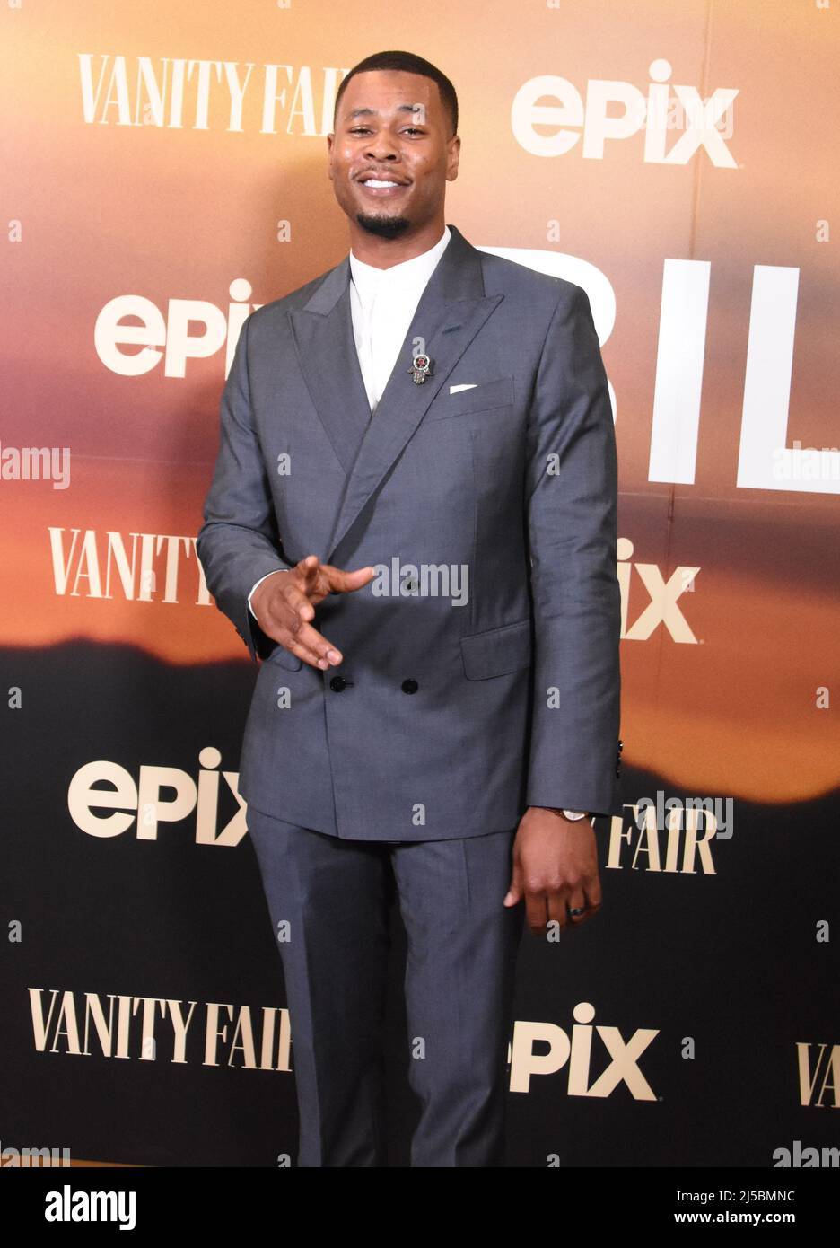 Los Angeles, California, USA 21st April 2022 Actor J. Alphonse Nicholson attends Epix Presents ...
