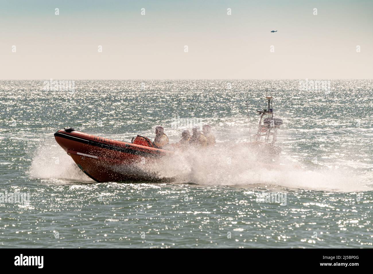 RNLI (Royal National Lifeboat Institute )crews from Dover search for ...