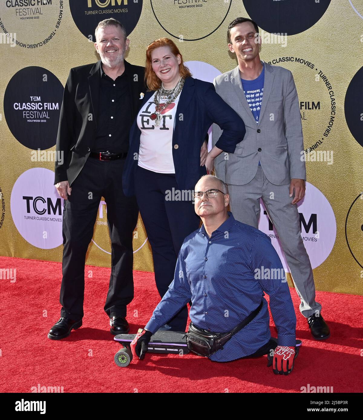 Los Angeles, USA. 22nd Apr, 2022. Robert MacNaughton (L), Matthew ...