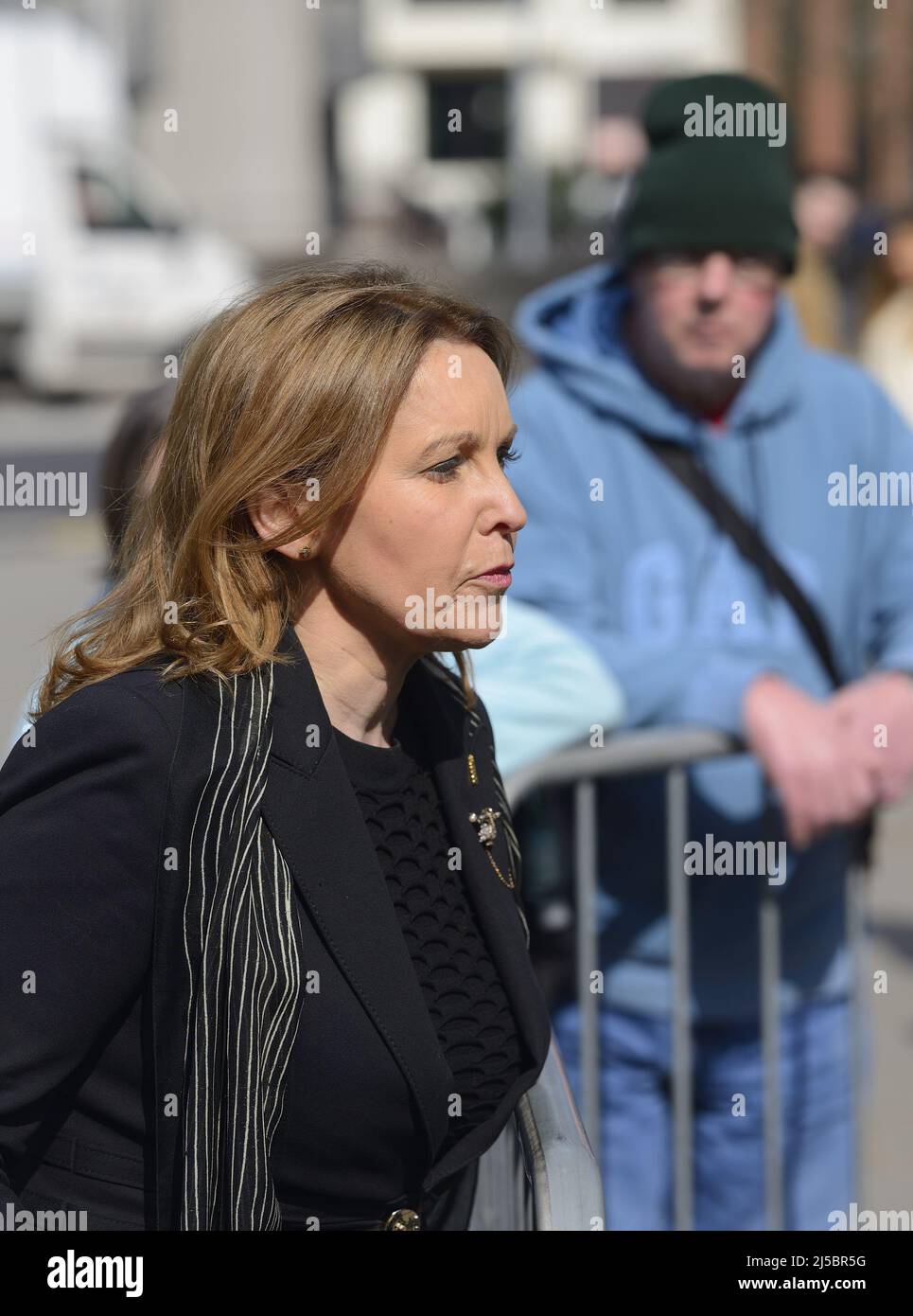 Natalie Elphicke MP (Con: Dover) attending the Memorial Service for ...