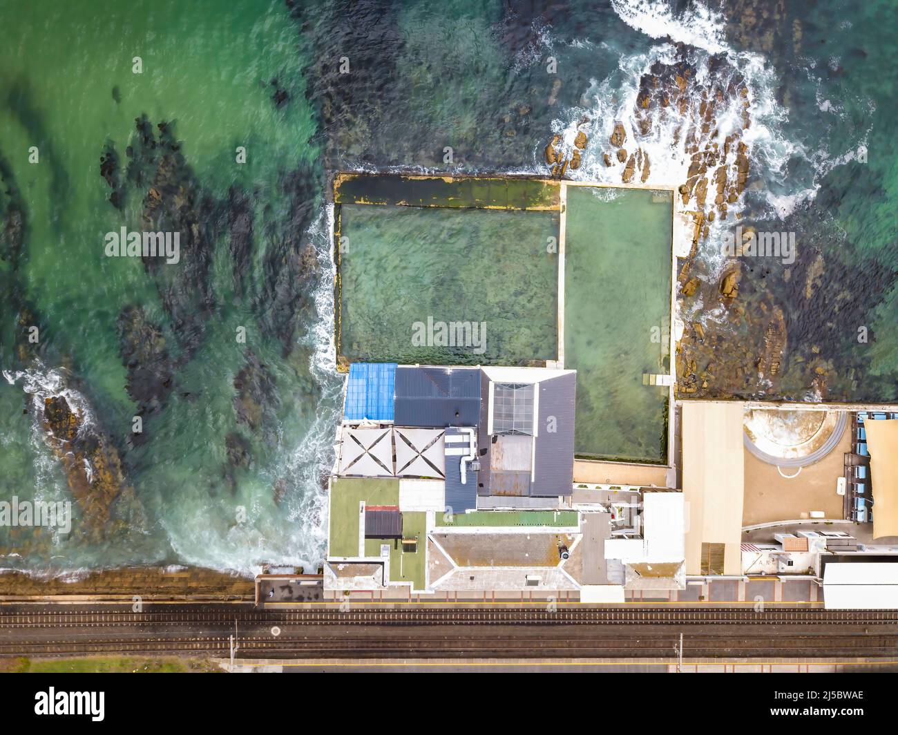 Sea water swimming pool, Kalk Bay, South Africa Stock Photo - Alamy