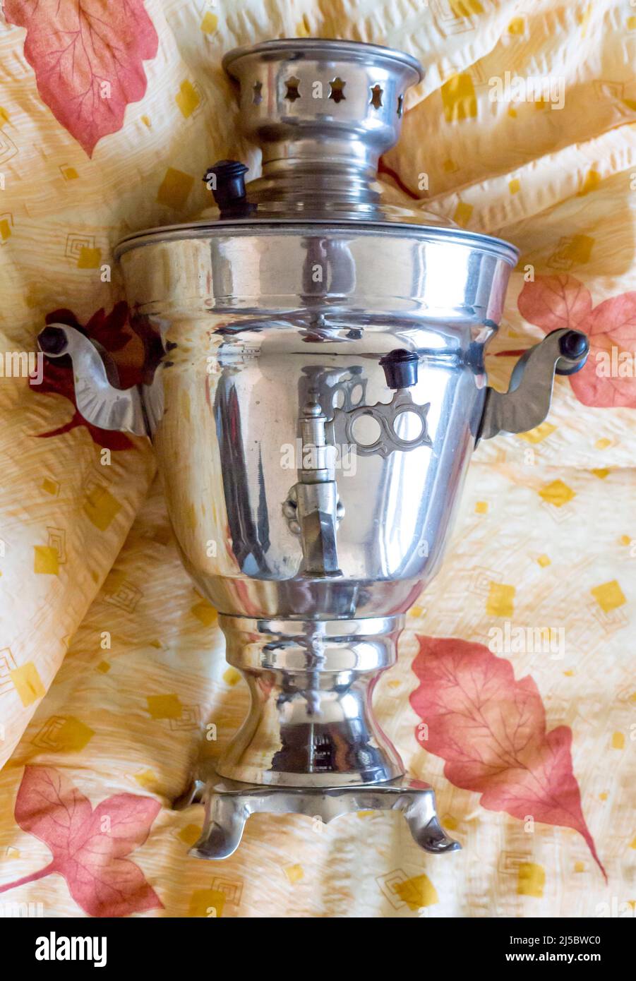 Soviet-era electric samovar Stock Photo - Alamy