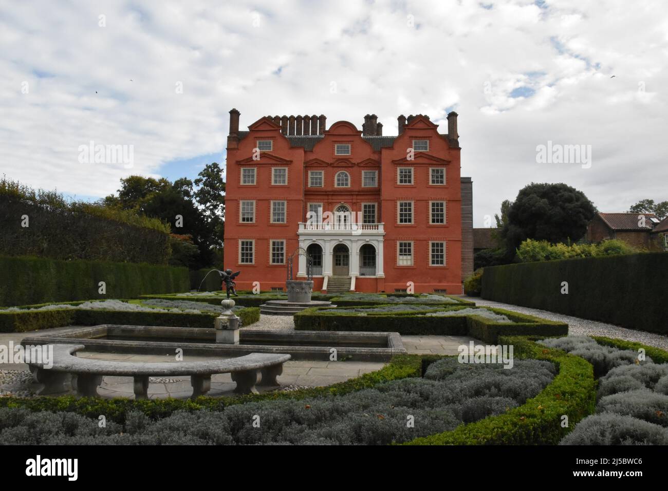 Rear view of Dutch House, one of the few surviving parts of the Kew ...