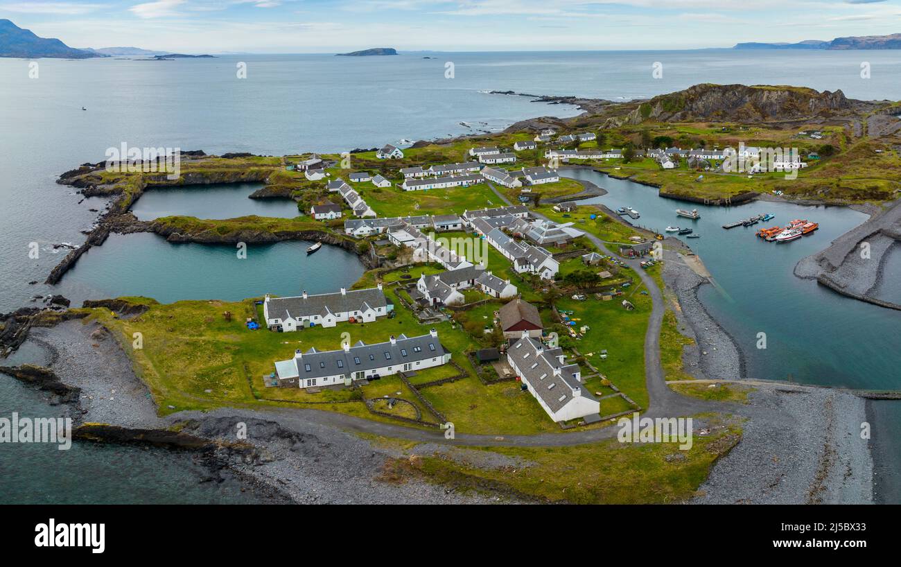 Aerial island scotland hi-res stock photography and images - Alamy