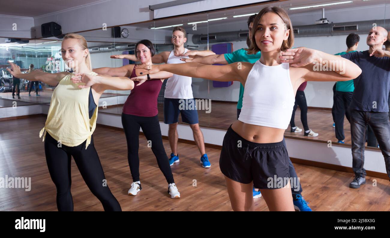 Boy learning gymnastics hi-res stock photography and images - Alamy