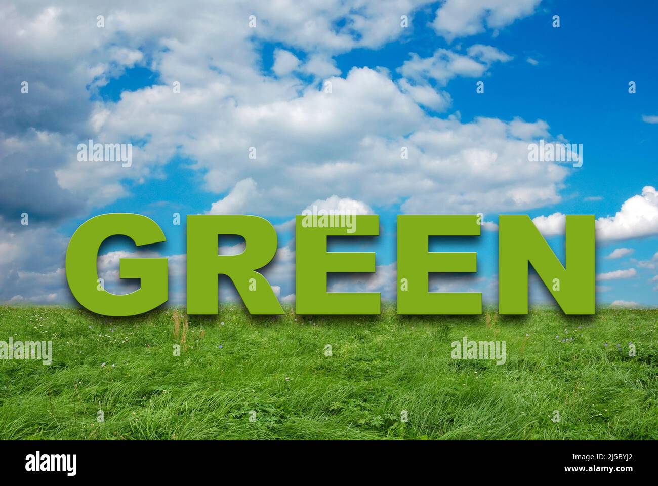 green transition and environment conservation concept Stock Photo - Alamy