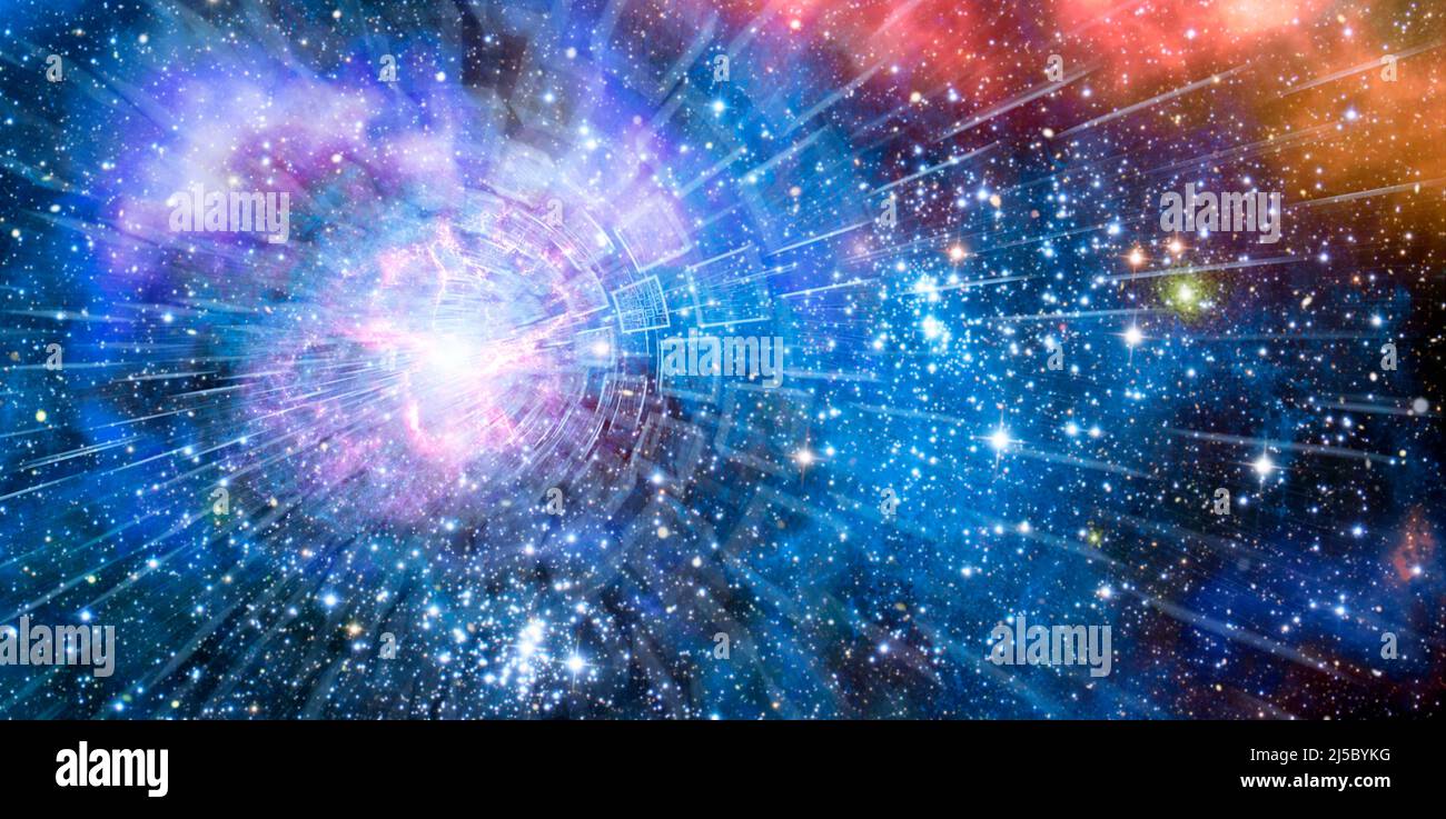 explosion in outer space Stock Photo - Alamy