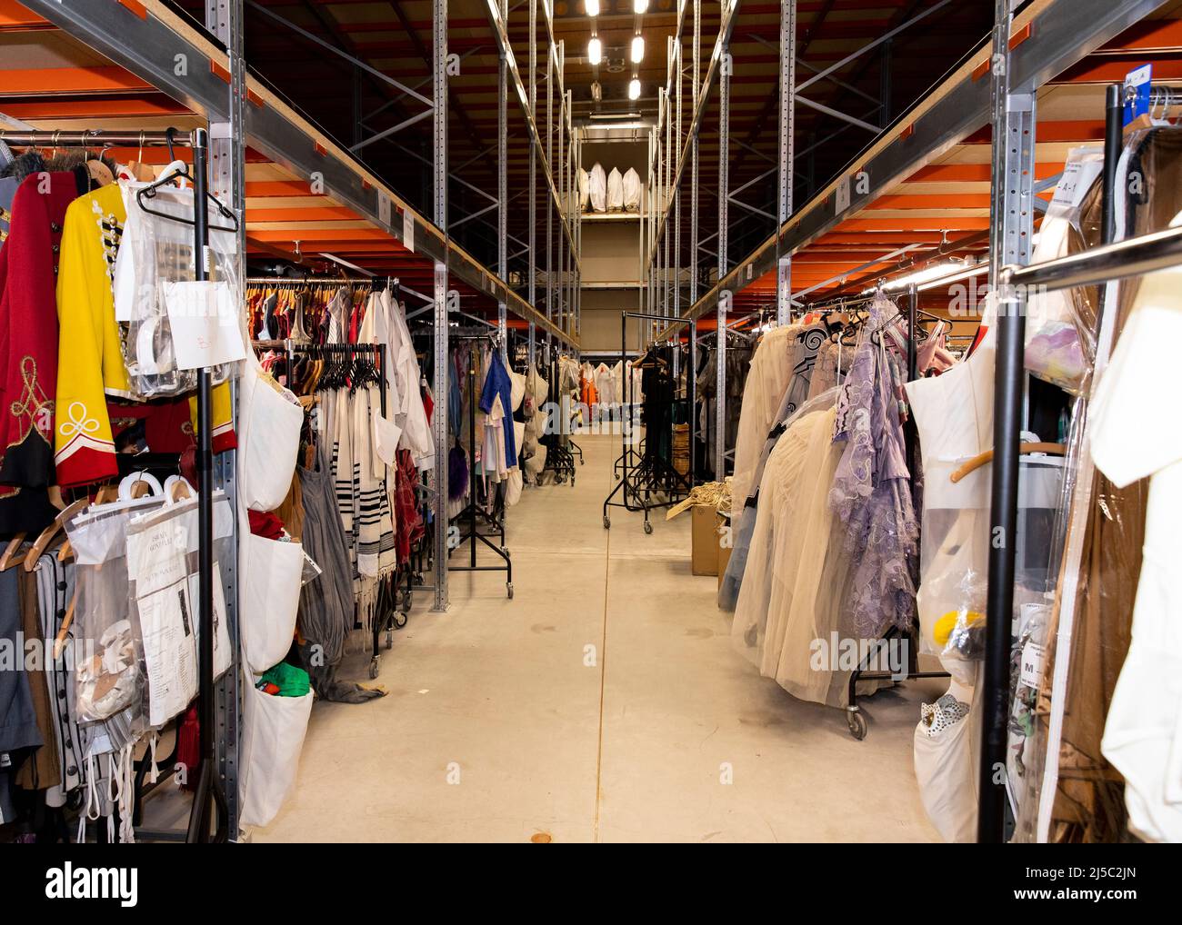 Theatrical Costume Storage Warehouse, Royal Opera House, Purfleet ...