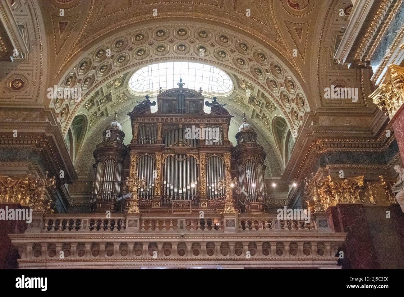 The Pipe Organ was made by Jozef Angster in 1905 with the housing made ...
