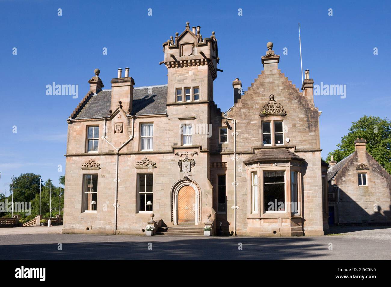 Royal Nothern and Clyde Yacht Club building, Rhu, Helensburgh, Scotland ...