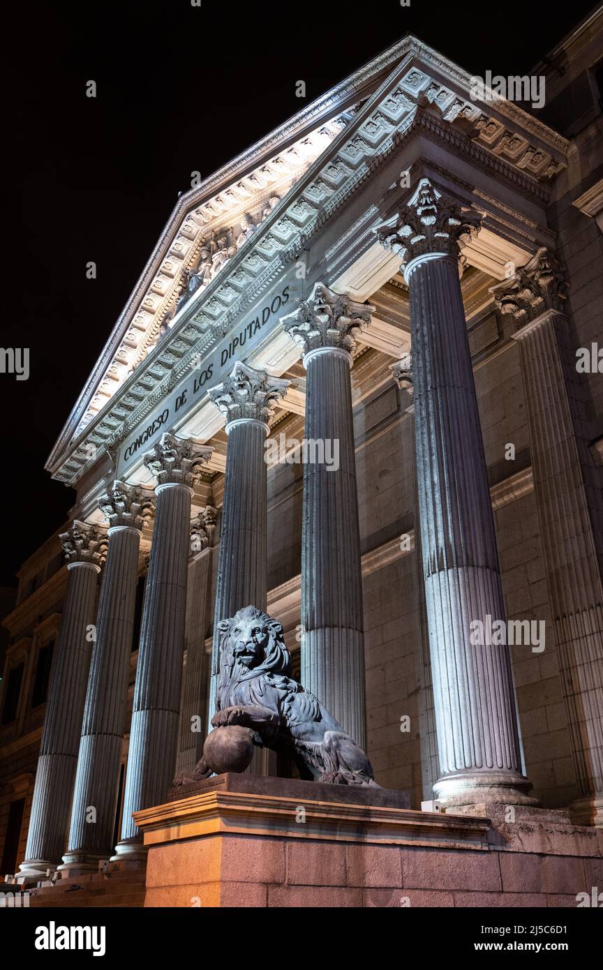 The Congress of Deputies is the lower house of the Cortes Generales ...