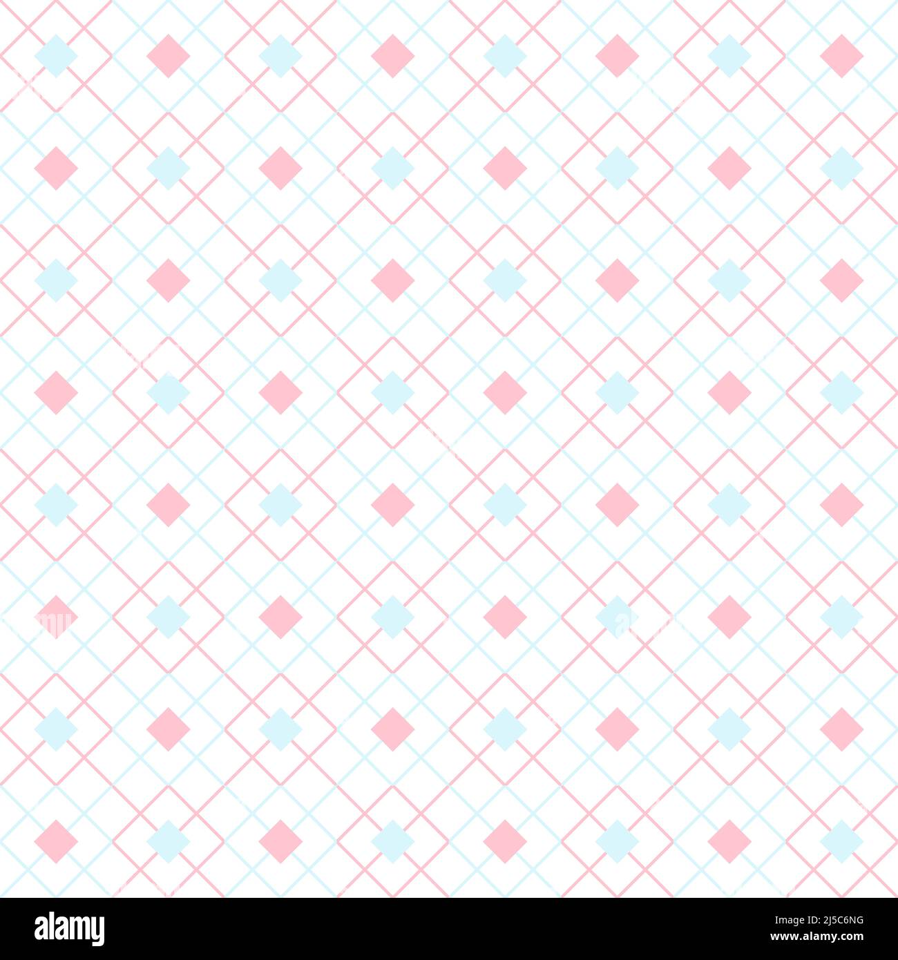Square pink and blue pattern Stock Photo - Alamy