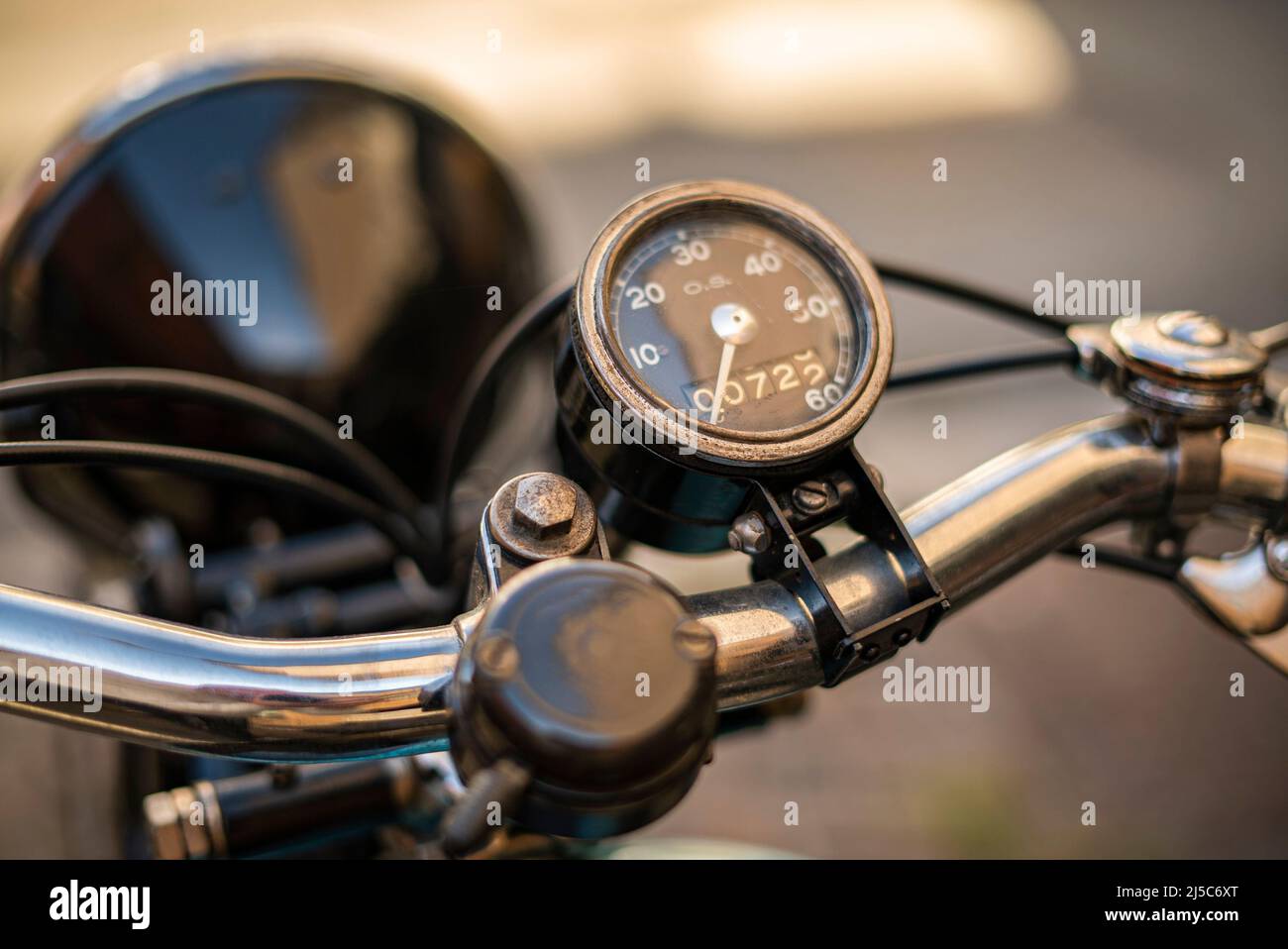 Motorbike handlebar dashboard hi-res stock photography and images - Alamy
