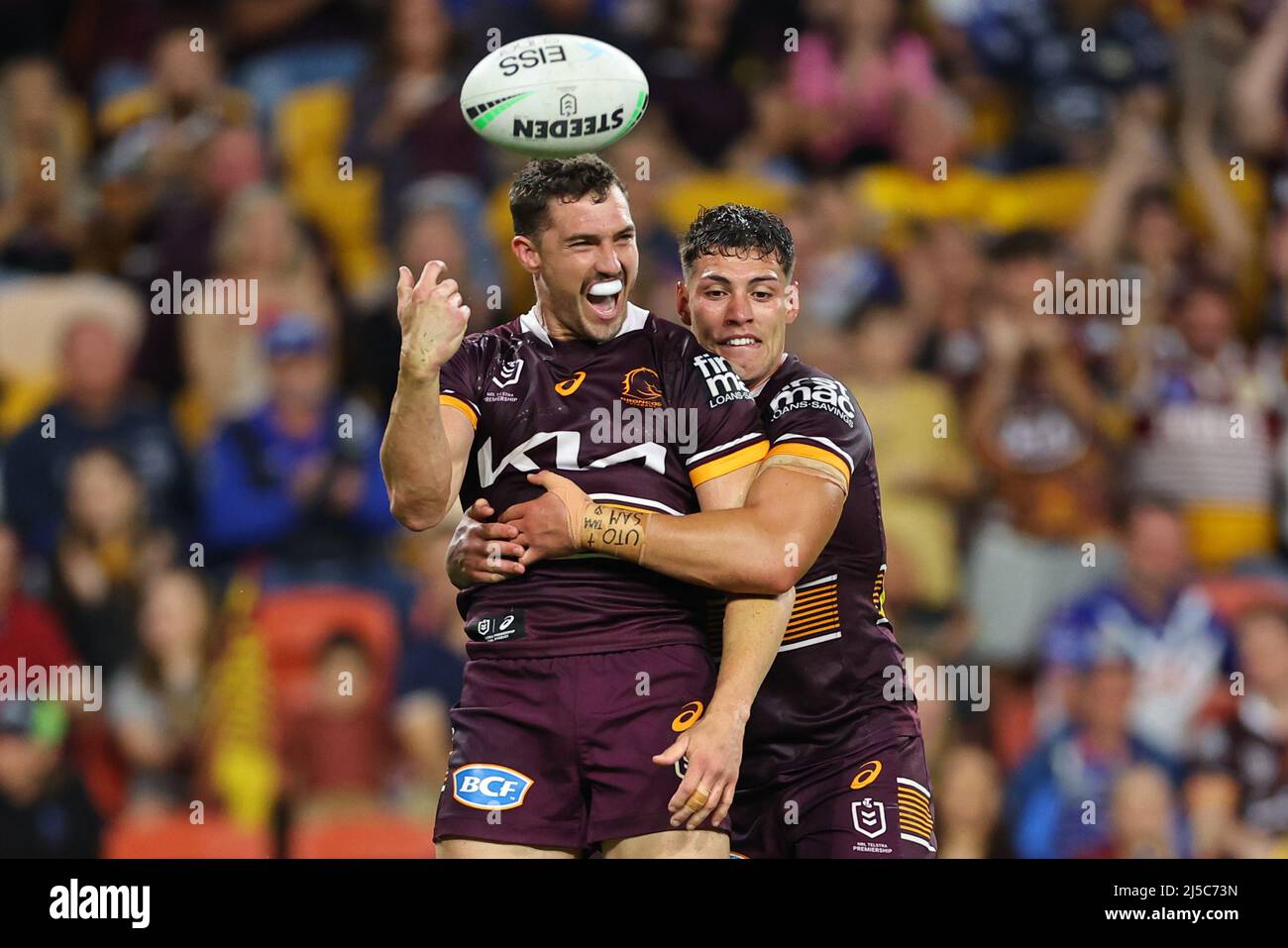 Brisbane, Australia. 22nd Apr, 2022. Corey Oates of the Brisbane ...
