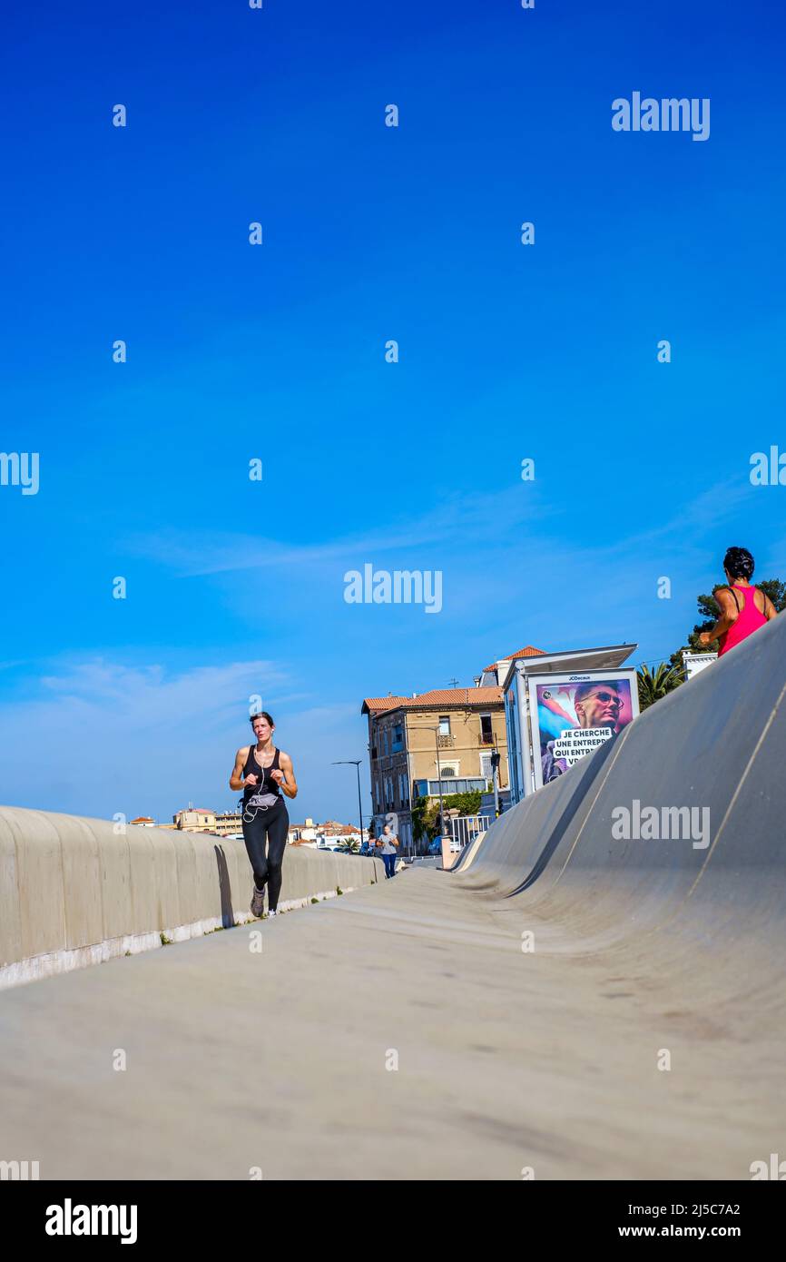 Corniche Kennedy, Corniche John Fitzgerald Kennedy, Marseille ...