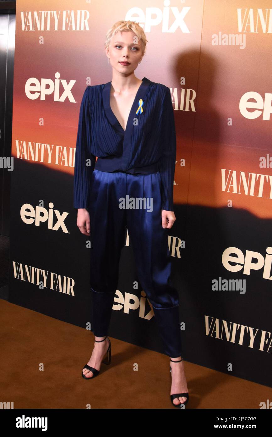 Los Angeles, California, USA 21st April 2022 Ukranian Actress Ivanna Sakhno attends Epix ...