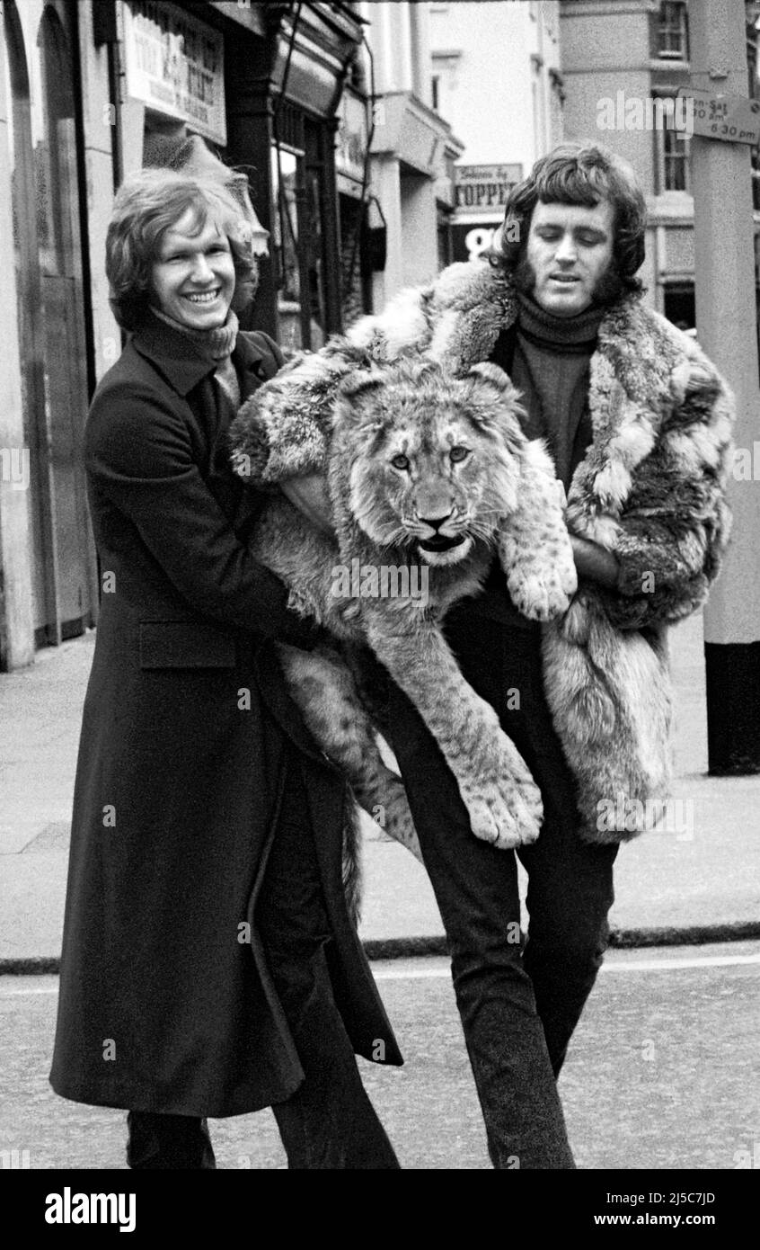 Christian London. UK. 1970. owners Ace Bourke & JOHN RENDALL CARRY ...