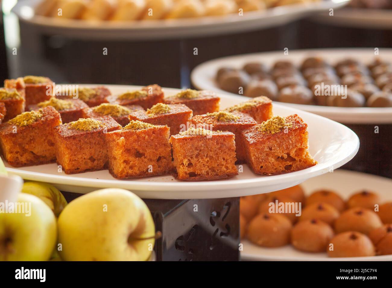Cake buffet various cakes hi-res stock photography and images - Alamy
