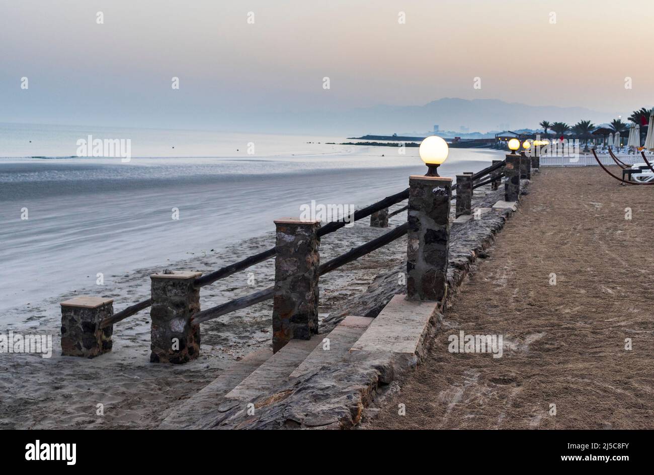 Early morning hour by the beach Stock Photo - Alamy