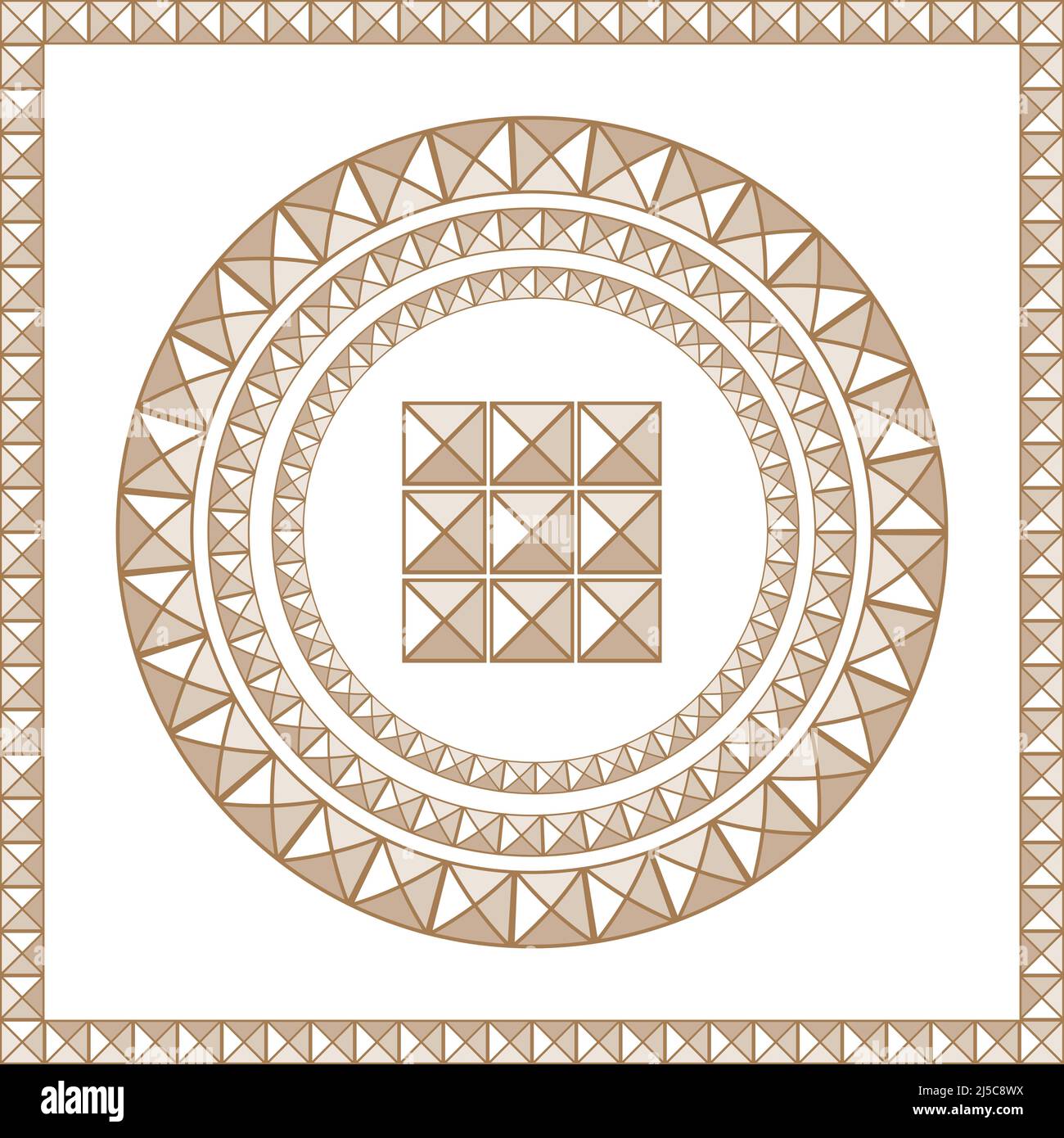 Ancient Greek frames patterns, set of antique borders from Greece Stock ...