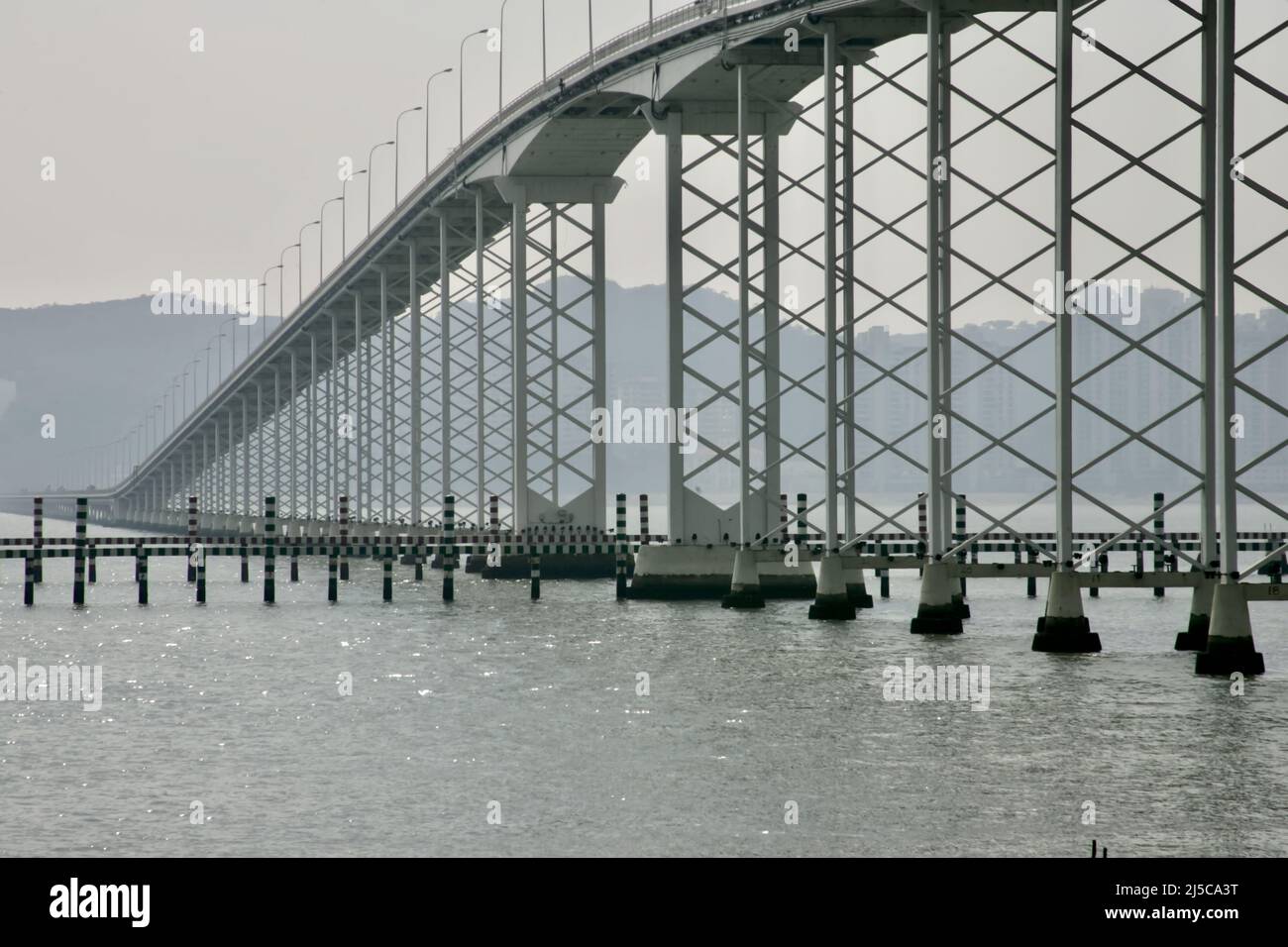 bridge over the river in Macao Stock Photo - Alamy