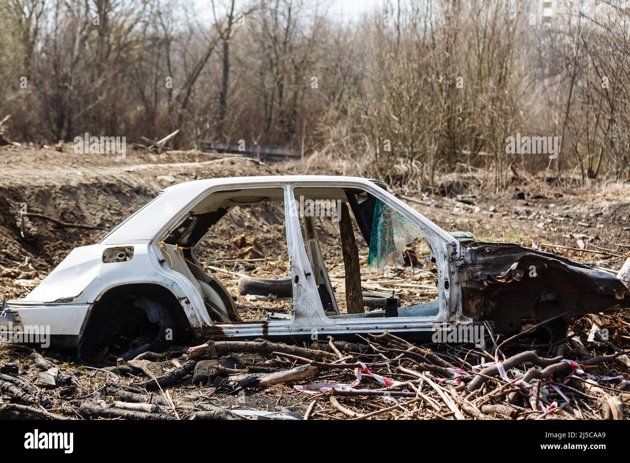 Rusted shell an antique car hi-res stock photography and images - Alamy